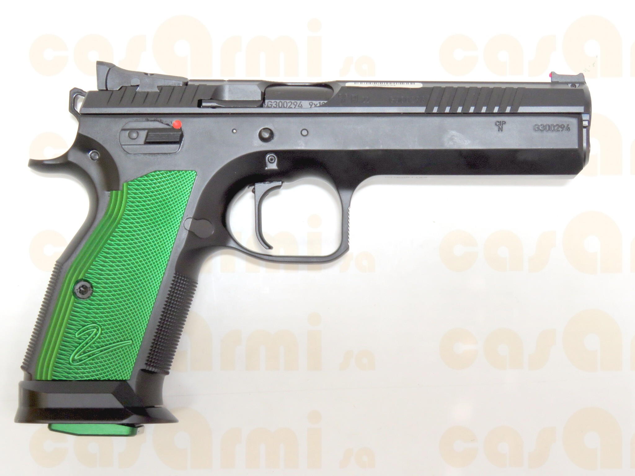 CZ mod. 75 TS 2 Racing Green 5.25" 9 Para | Casarmi.ch