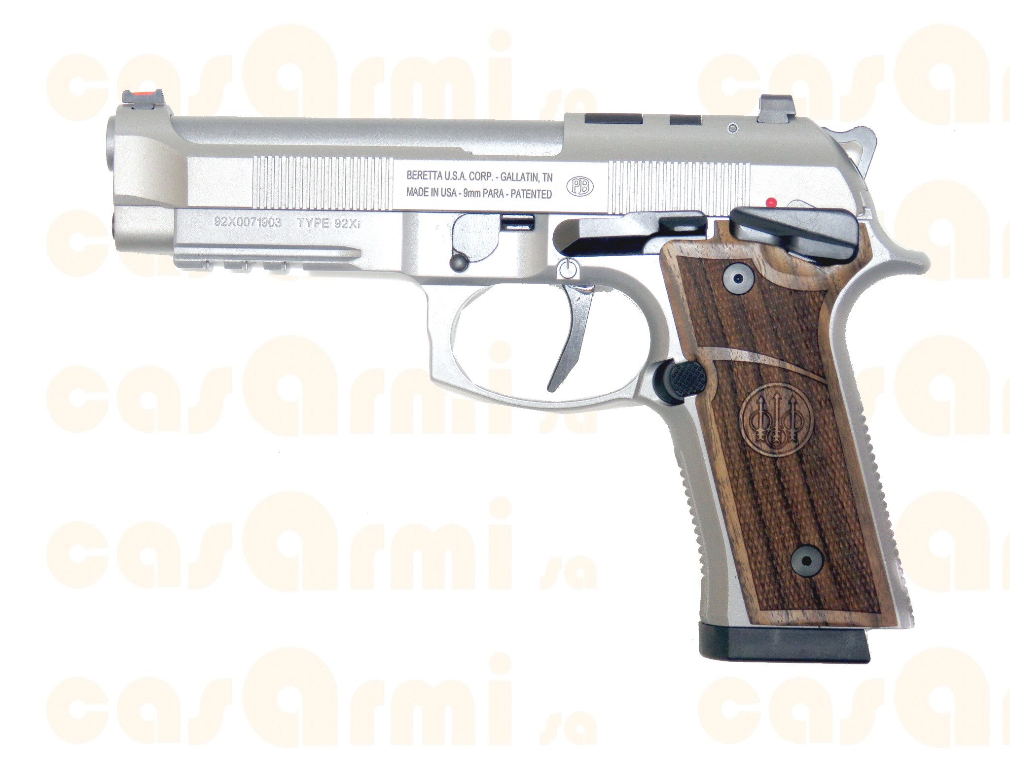 Beretta 92XI SAO Launch Edition, RDO, 18 colpi 9 Para | Casarmi.ch