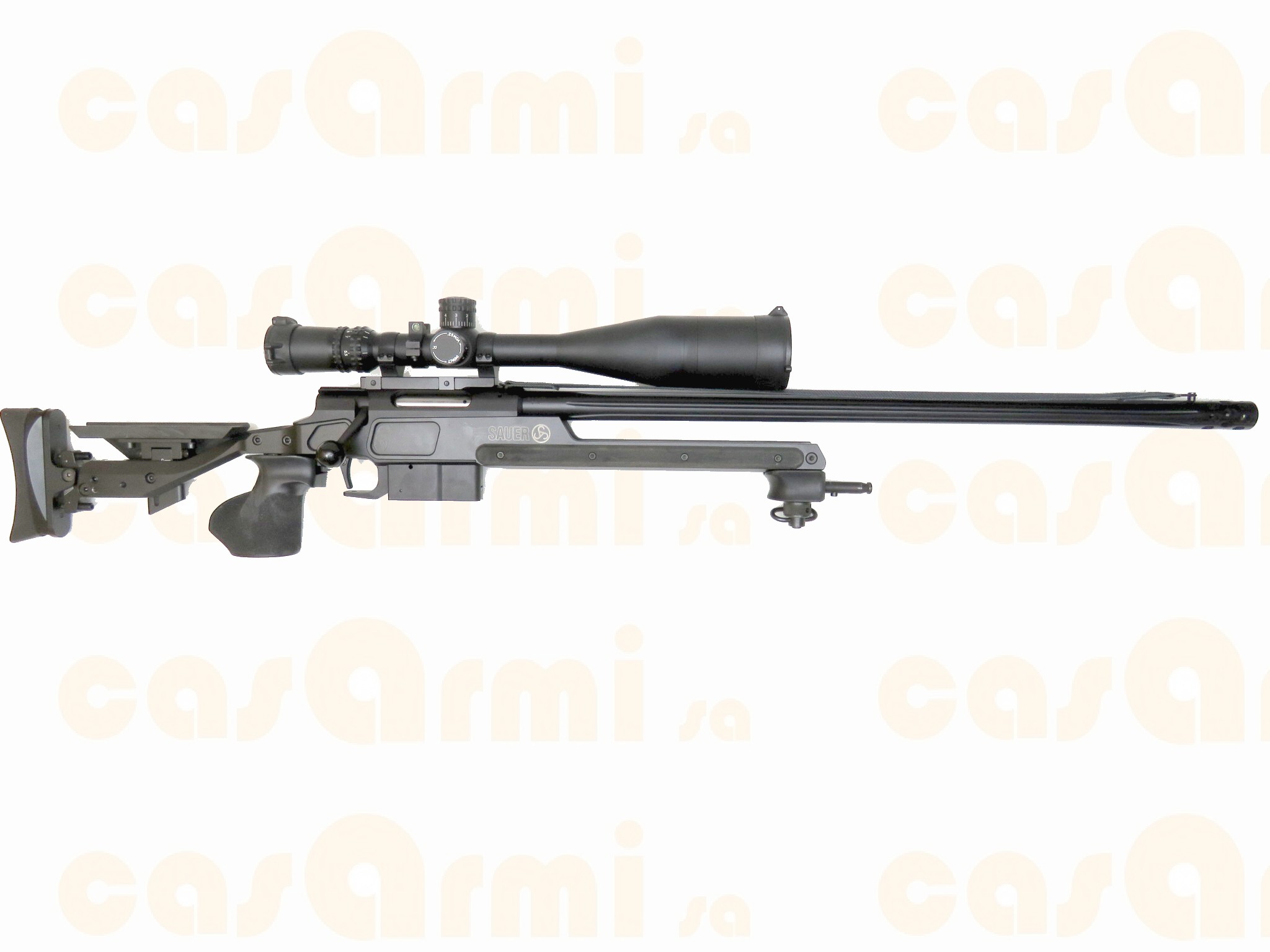 SIG SAUER mod. 205 Phantom,ottica Nightforce 5.5-22x56, con valigia ...