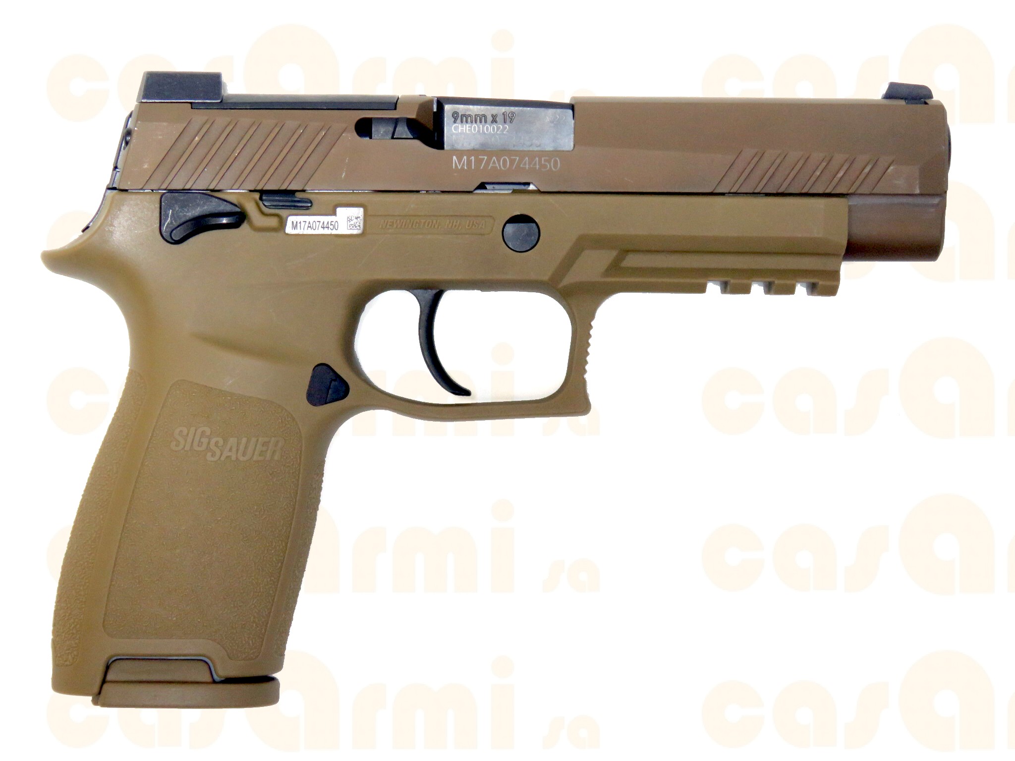 SIG SAUER mod. P320 M17, con secondo caricatore, valigetta originale 9 ...